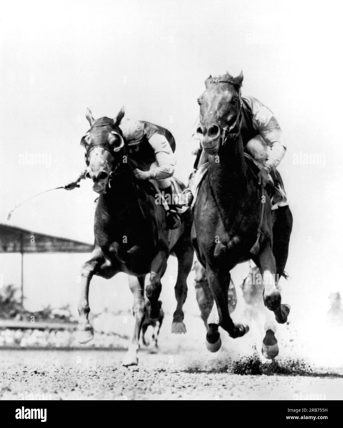 Hallandale, Florida: March 15, 1962 Bronze Admiral, (R) wins first ...