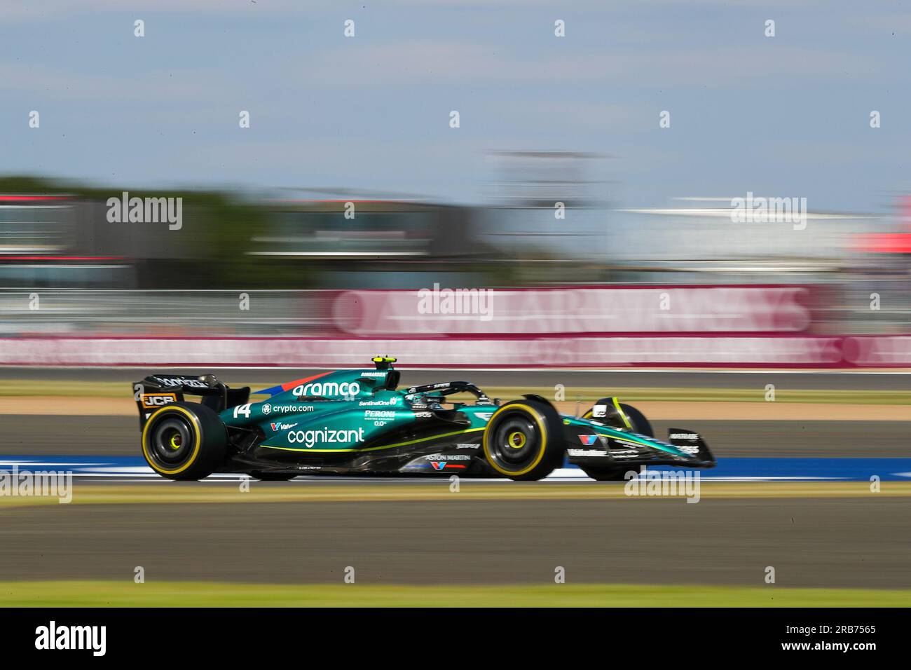 Silverstone circuit, Silverstone, England, July 07, 2023, Fernando ...