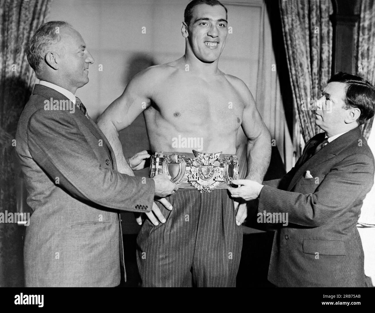 Primo carnera Black and White Stock Photos & Images - Alamy