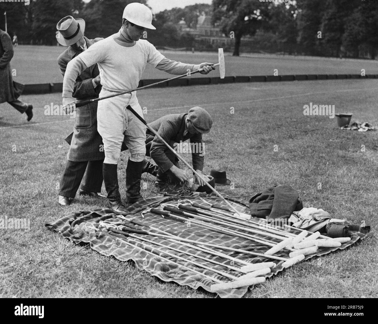 Paris, France: May 30, 1936 American player Stewart B. Inglehart ...