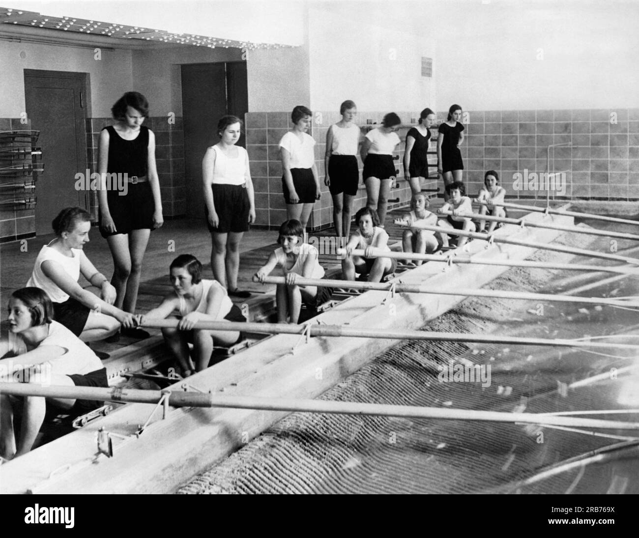 Berlin Germany C 1929 A Modern Girls School Where Minds And Bodies Are Given Equal