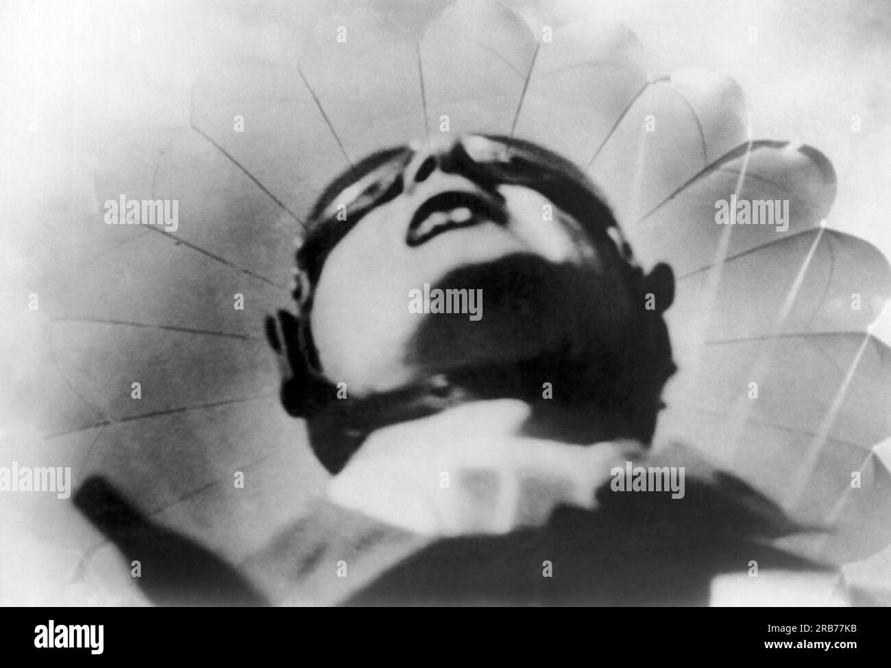 Germany: May 24, 1931 Willi Ruge is endeavoring to take the first sky ...