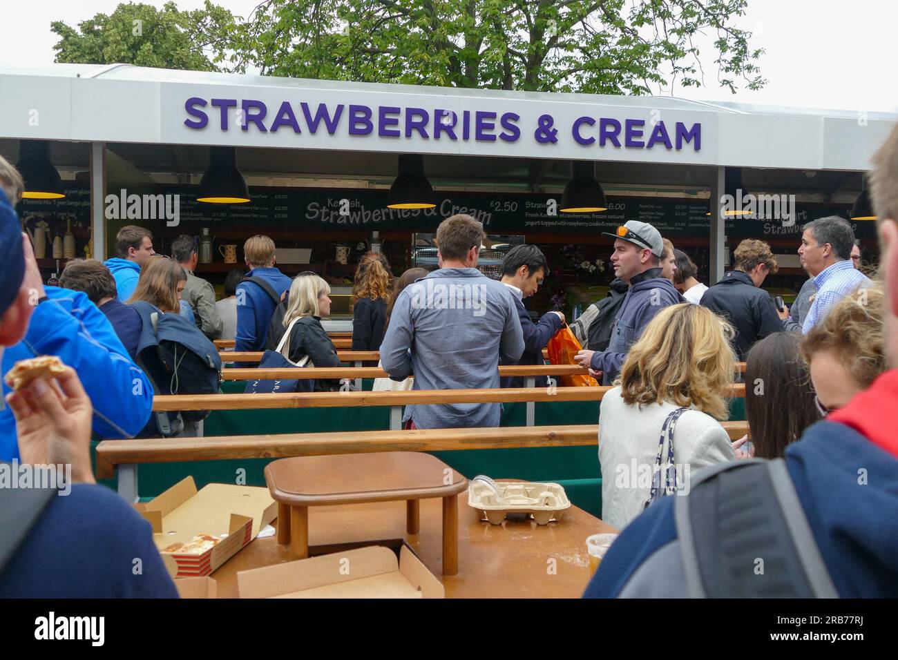 London, United Kingdom - July 4 2016: Wimbledon Tennis Championships ...