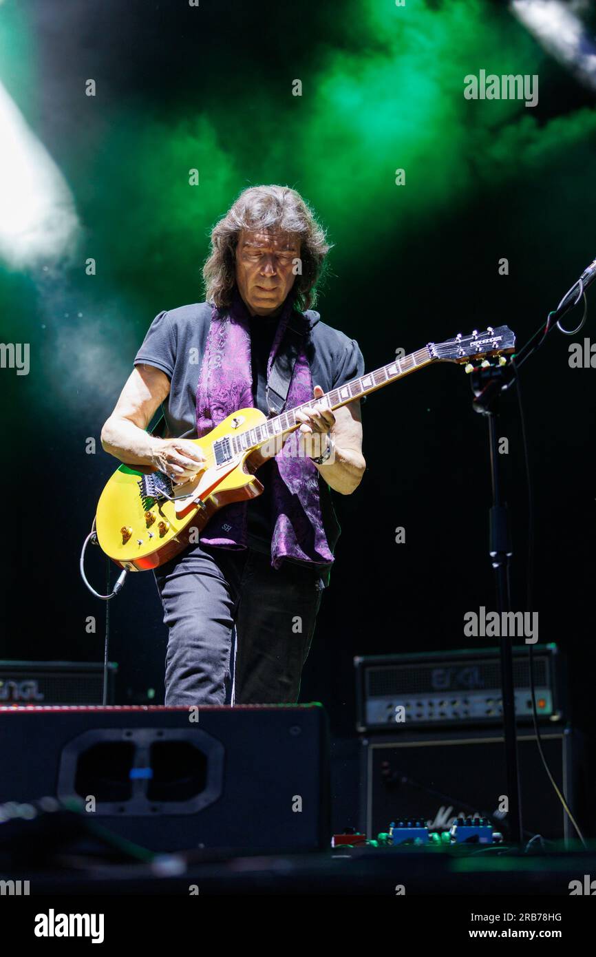 Steve Hackett in concert Stock Photo - Alamy