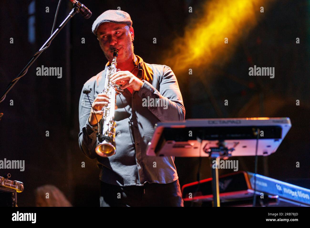 Rob Townsend in concert Stock Photo - Alamy