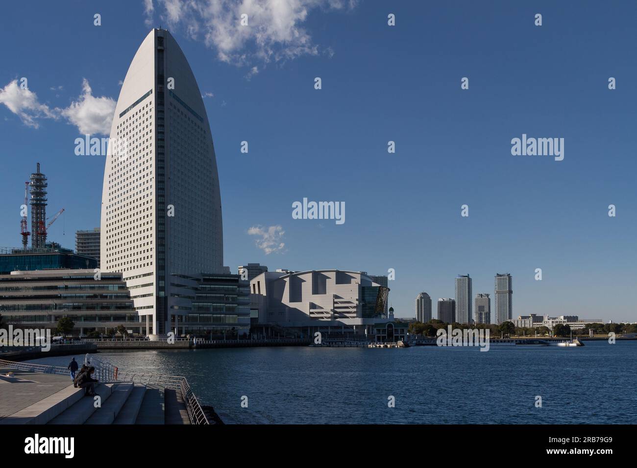 The distinctive architecture of the Grand Inter Continental hotel in ...