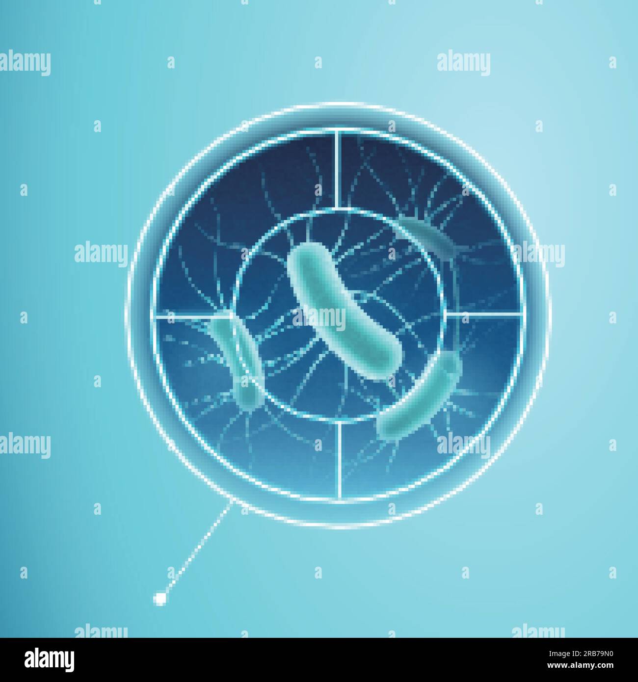 3d e coli bacteria Stock Vector Images - Alamy