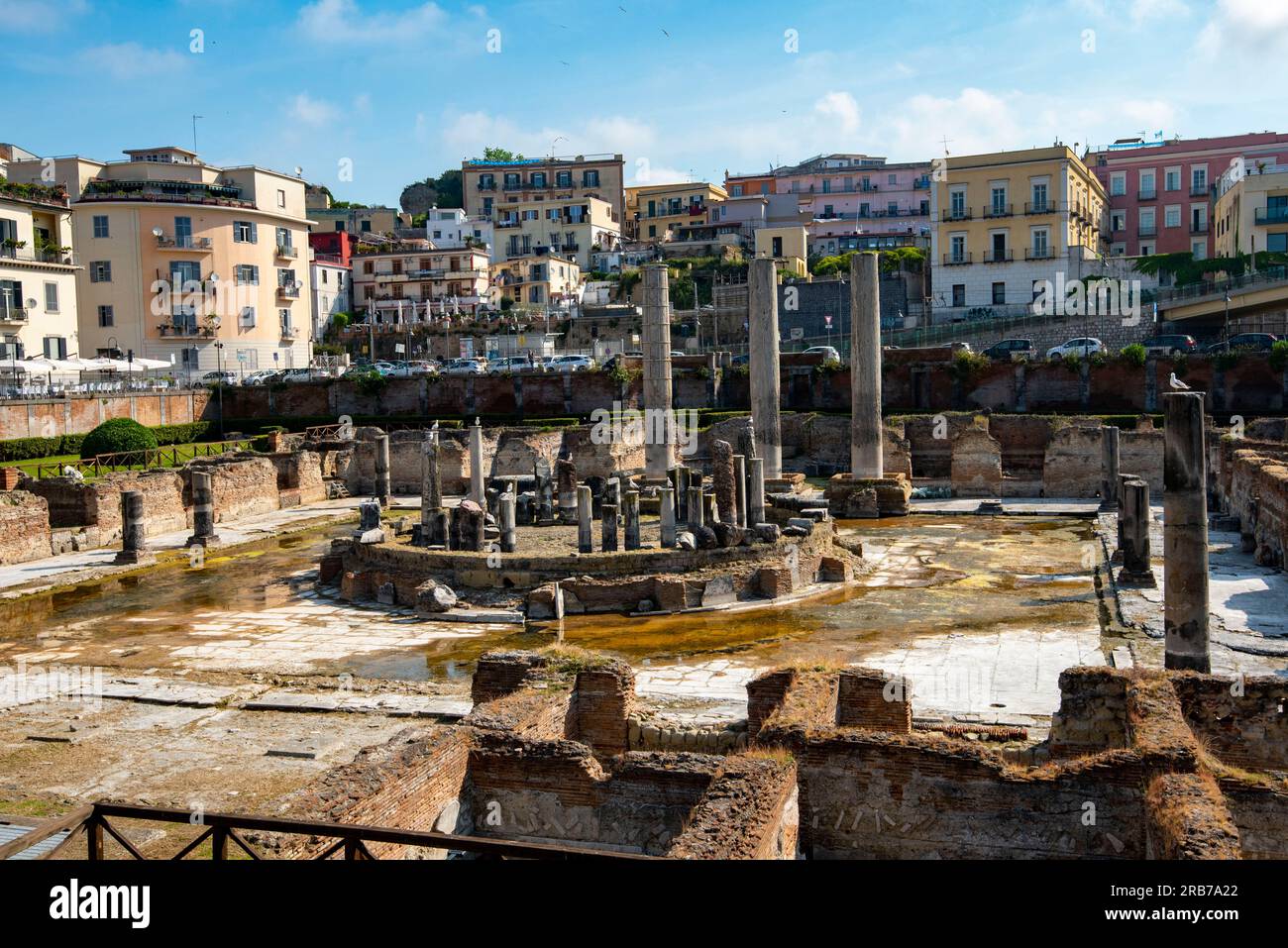 Macellum Temple of Serapis - Italy Stock Photo - Alamy