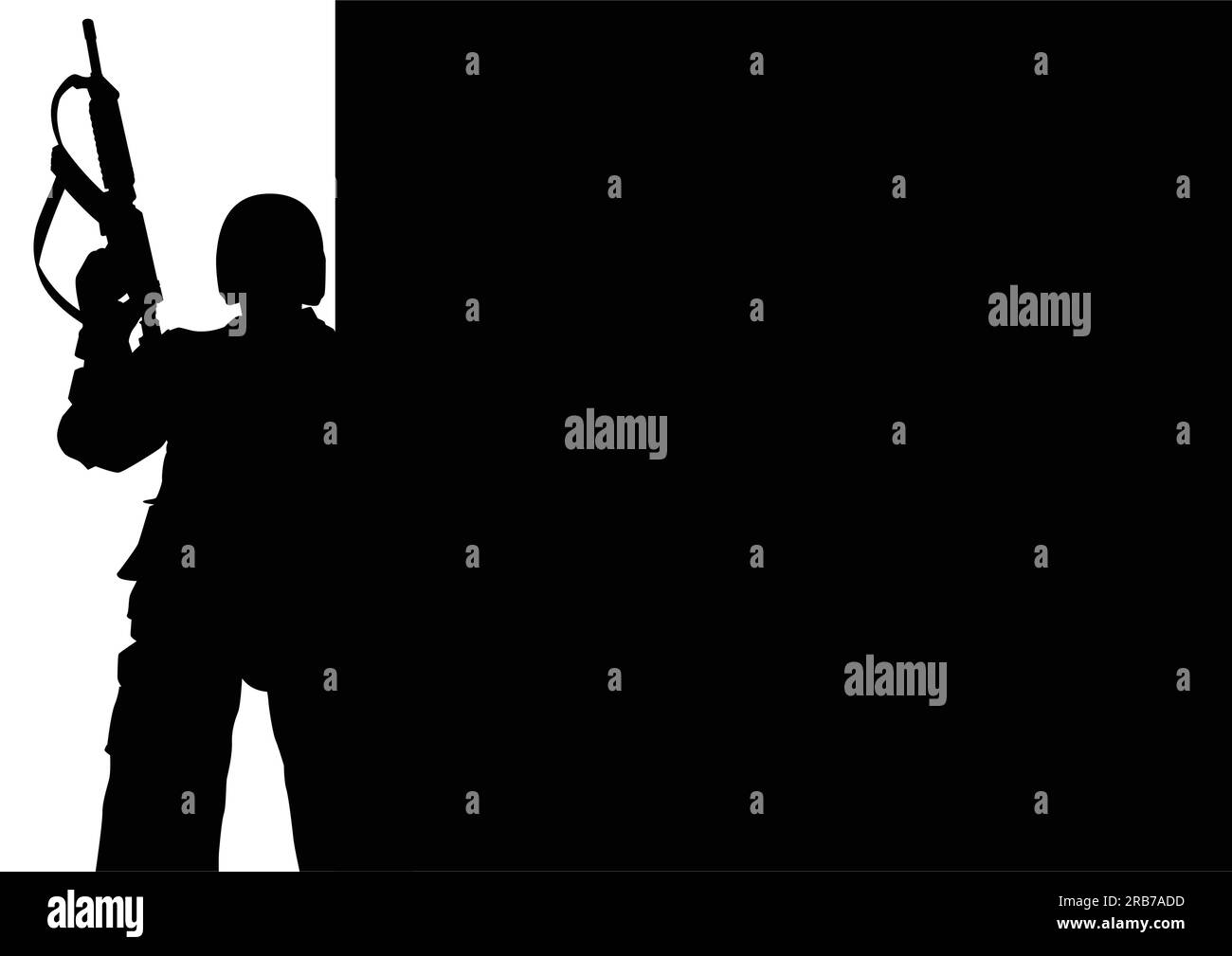 Us military soldier in uniform Stock Vector Images - Alamy