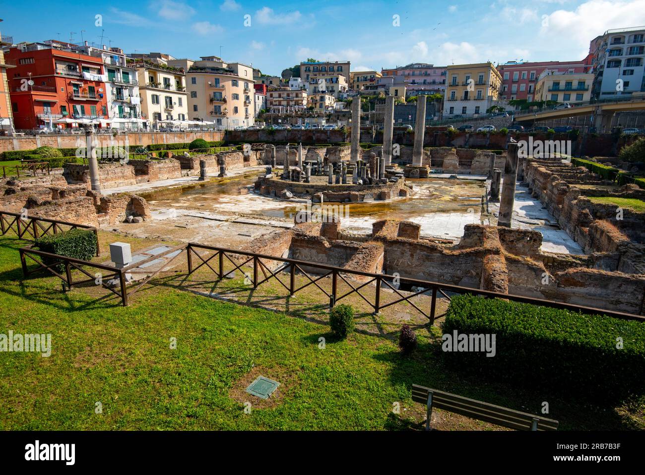 Macellum Temple of Serapis - Italy Stock Photo - Alamy
