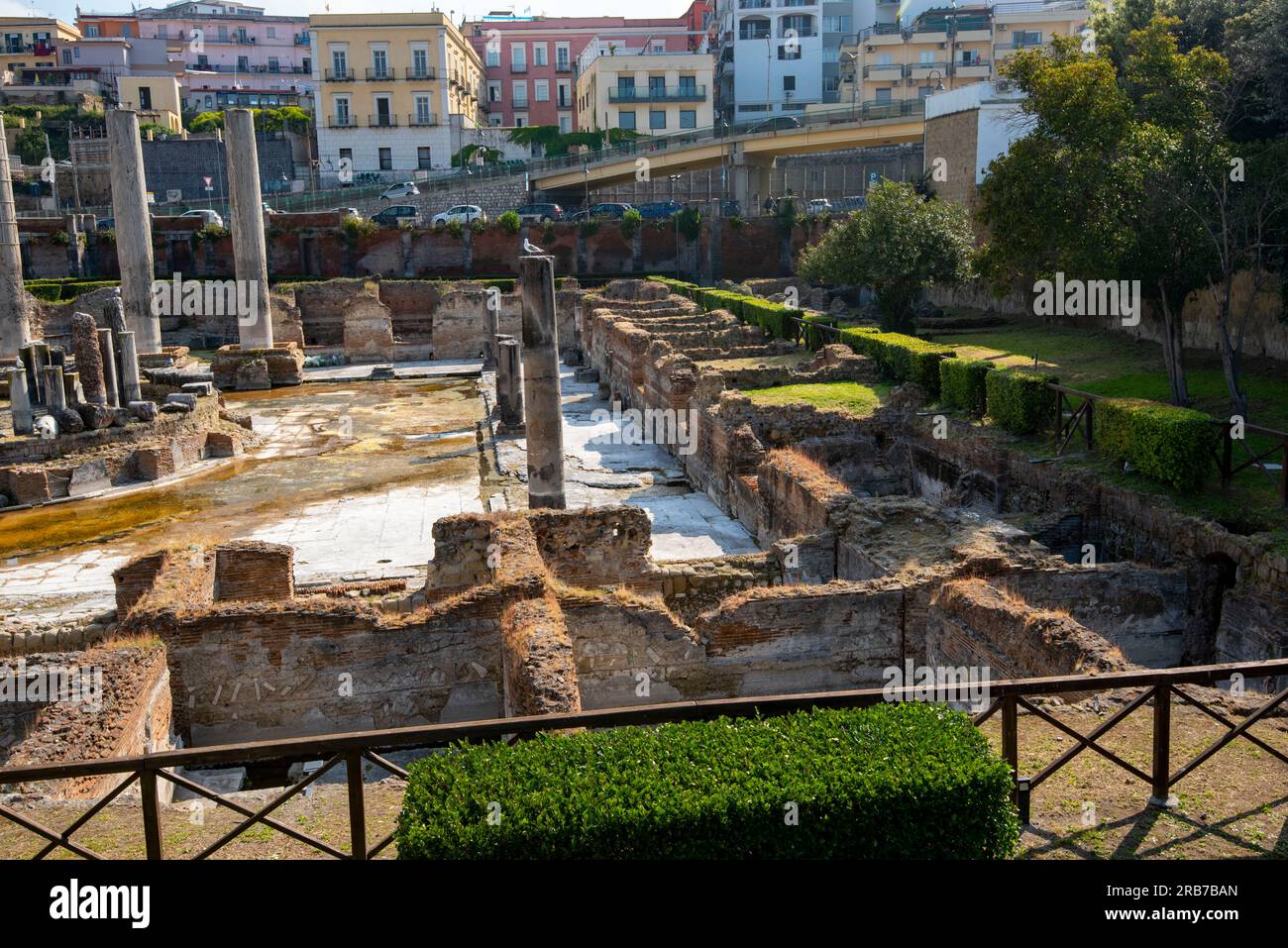 Macellum Temple of Serapis - Italy Stock Photo - Alamy