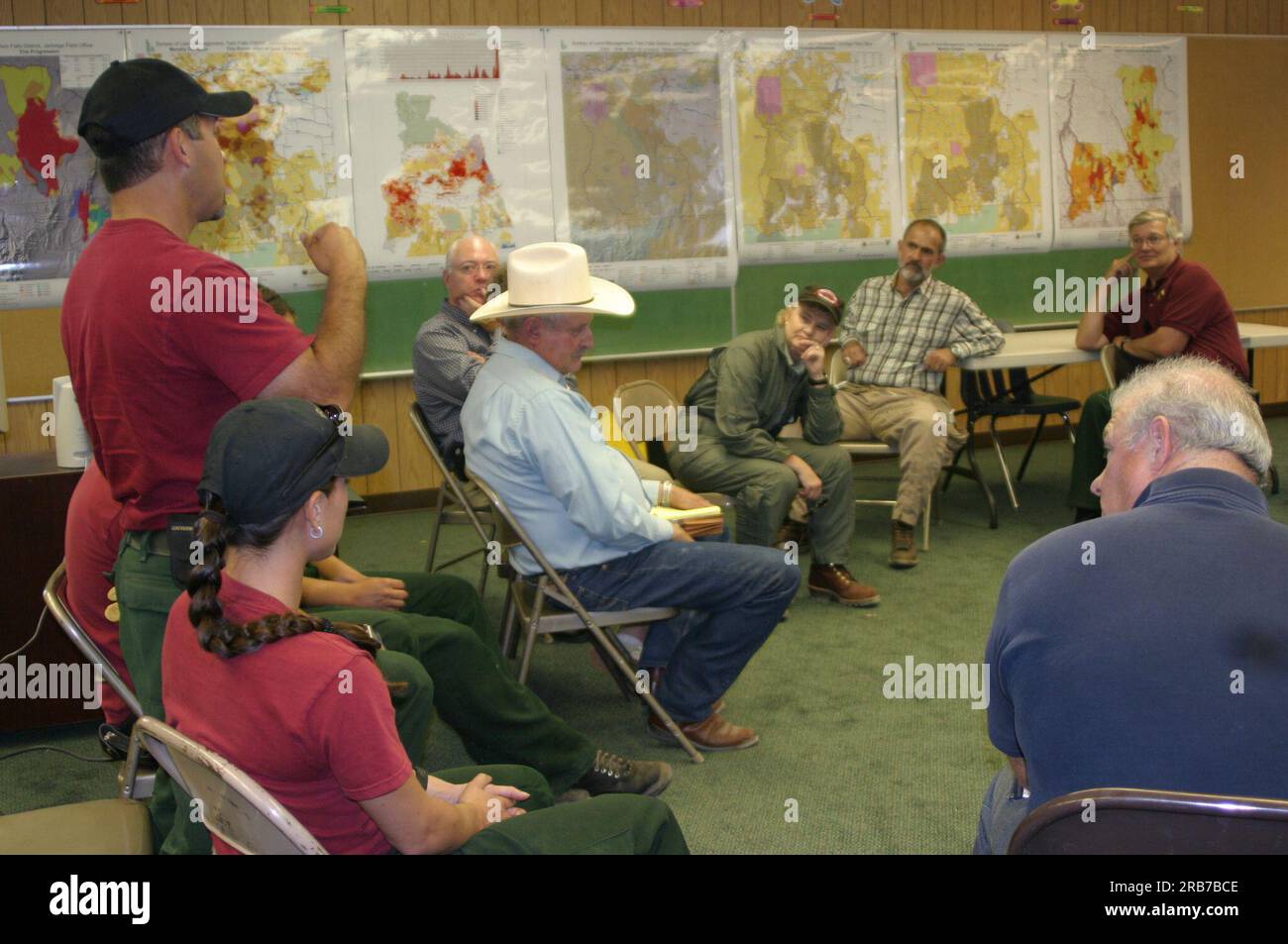 Visit of Secretary Dirk Kempthorne to southwestern Idaho, where he took ...