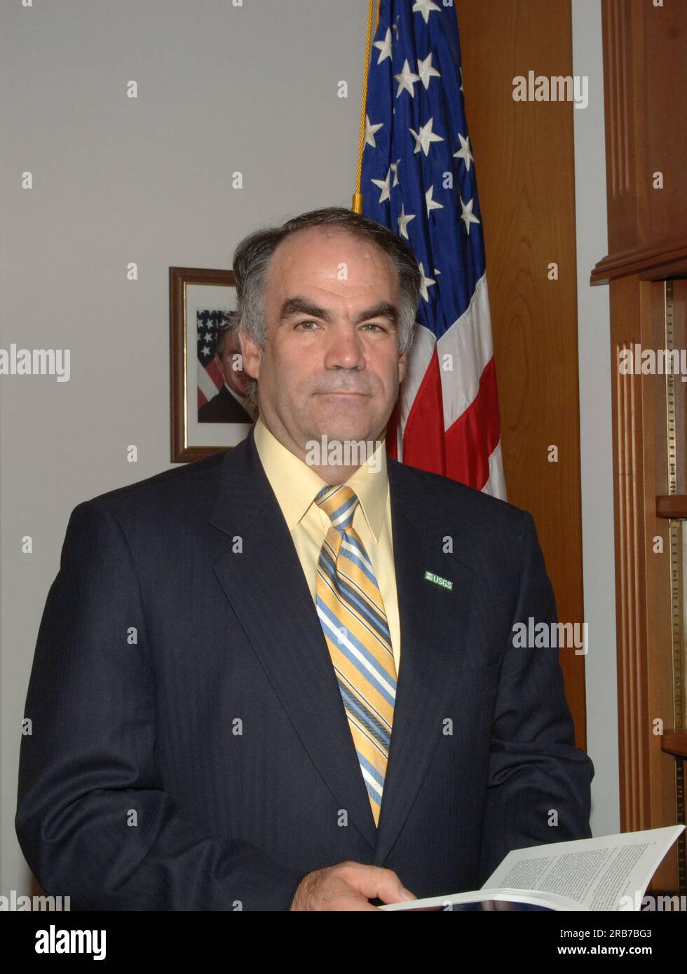 Portrait of Mark Myers, Director, U.S. Geological Survey Stock Photo ...