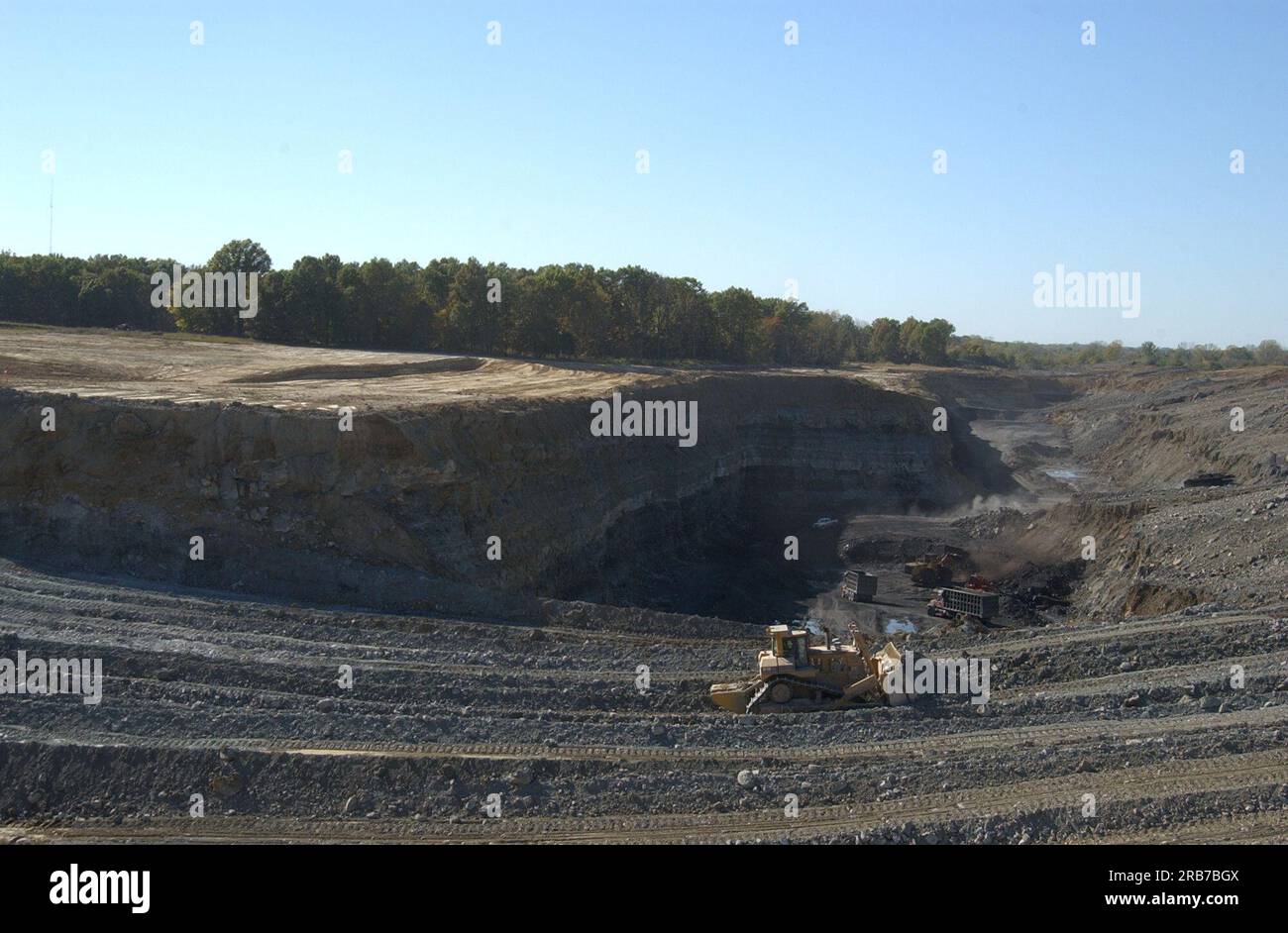 Office of Surface Mining, Reclamation, and Enforcement staff working at ...