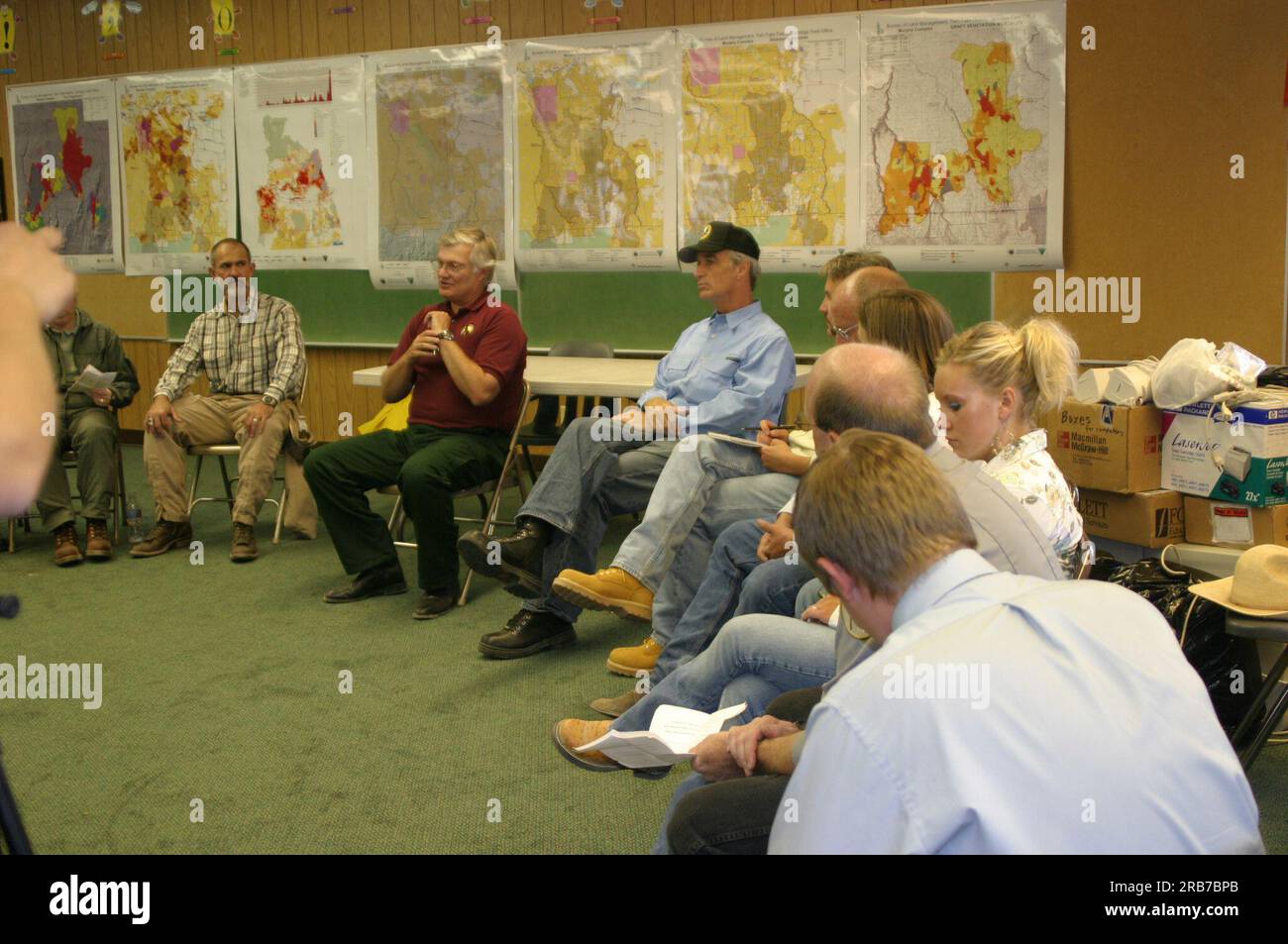 Visit of Secretary Dirk Kempthorne to southwestern Idaho, where he took ...