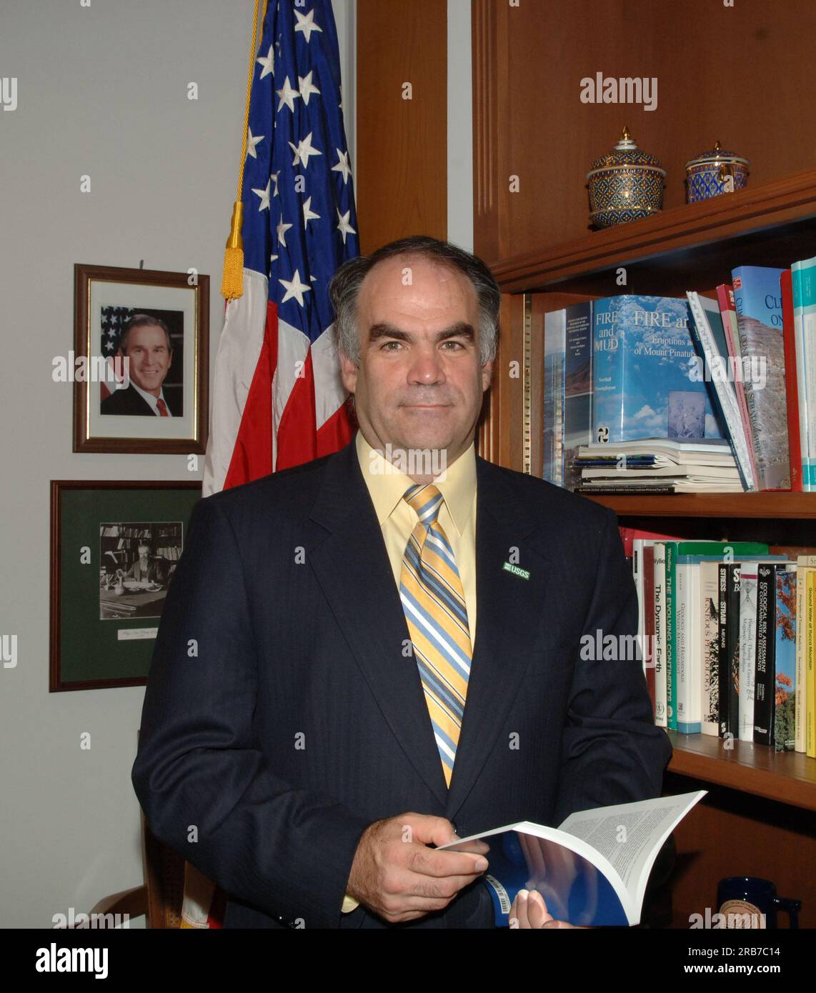 Portrait of Mark Myers, Director, U.S. Geological Survey Stock Photo ...