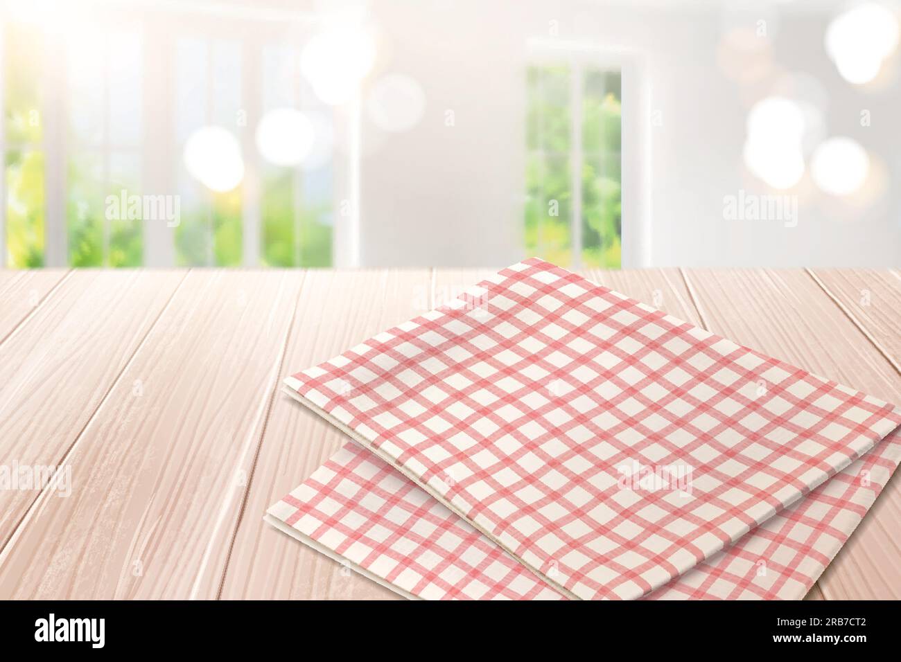 Indoor picnic table Stock Vector Images - Alamy