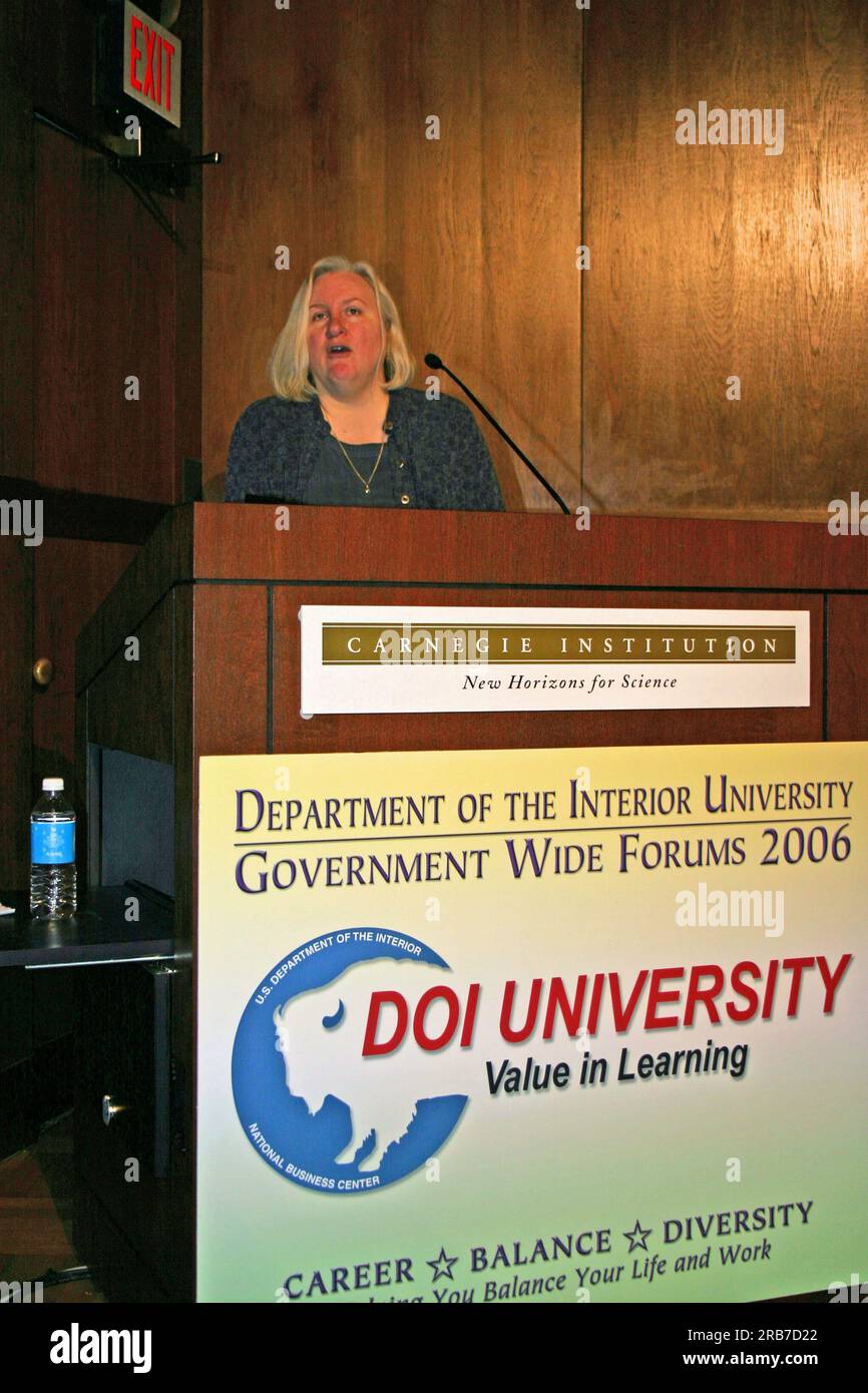 Department of the Interior University-sponsored presentation by ...