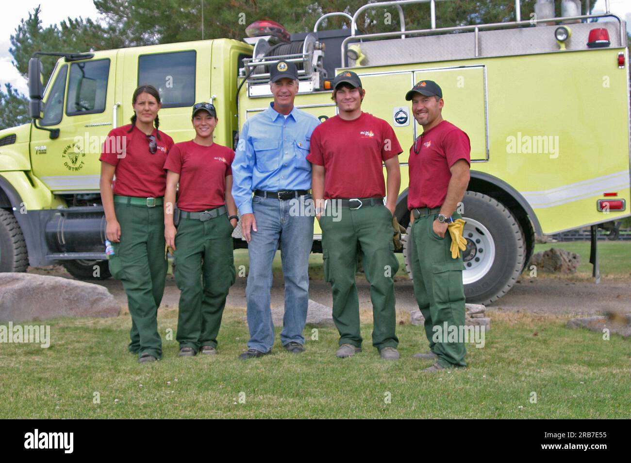 Visit of Secretary Dirk Kempthorne to southwestern Idaho, where he took ...