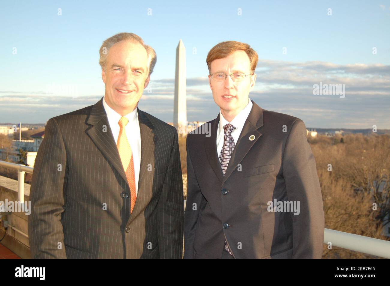 Secretary Dirk Kempthorne at Main Interior with Rob McKenna, Attorney ...