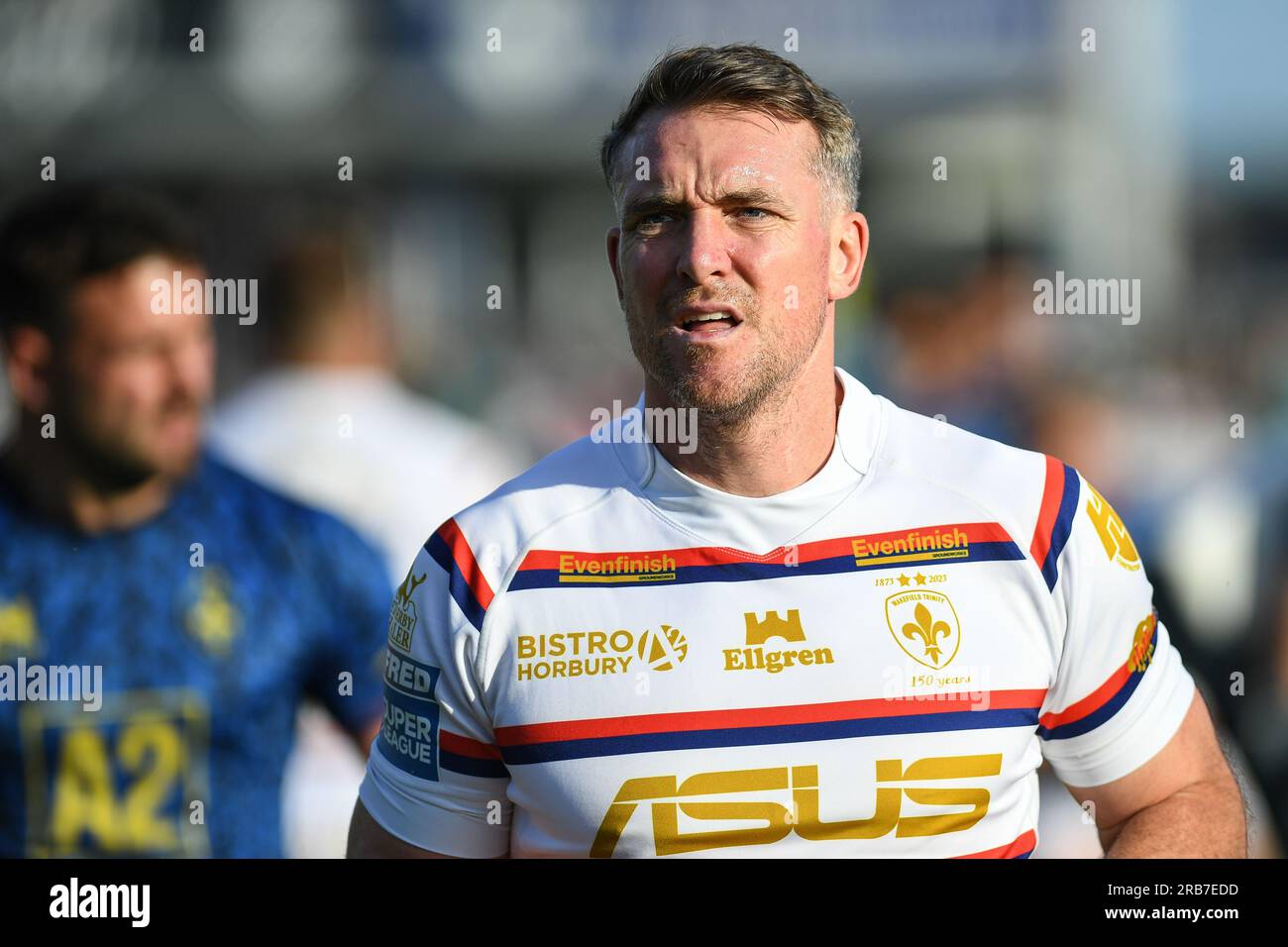 Wakefield, England - 7th July 2023 - Wakefield Trinity's Matty Ashurst ...