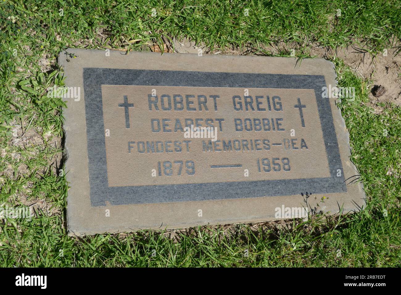 Culver City, California, USA 6th July 2023 Actor Robert Greig Grave at ...