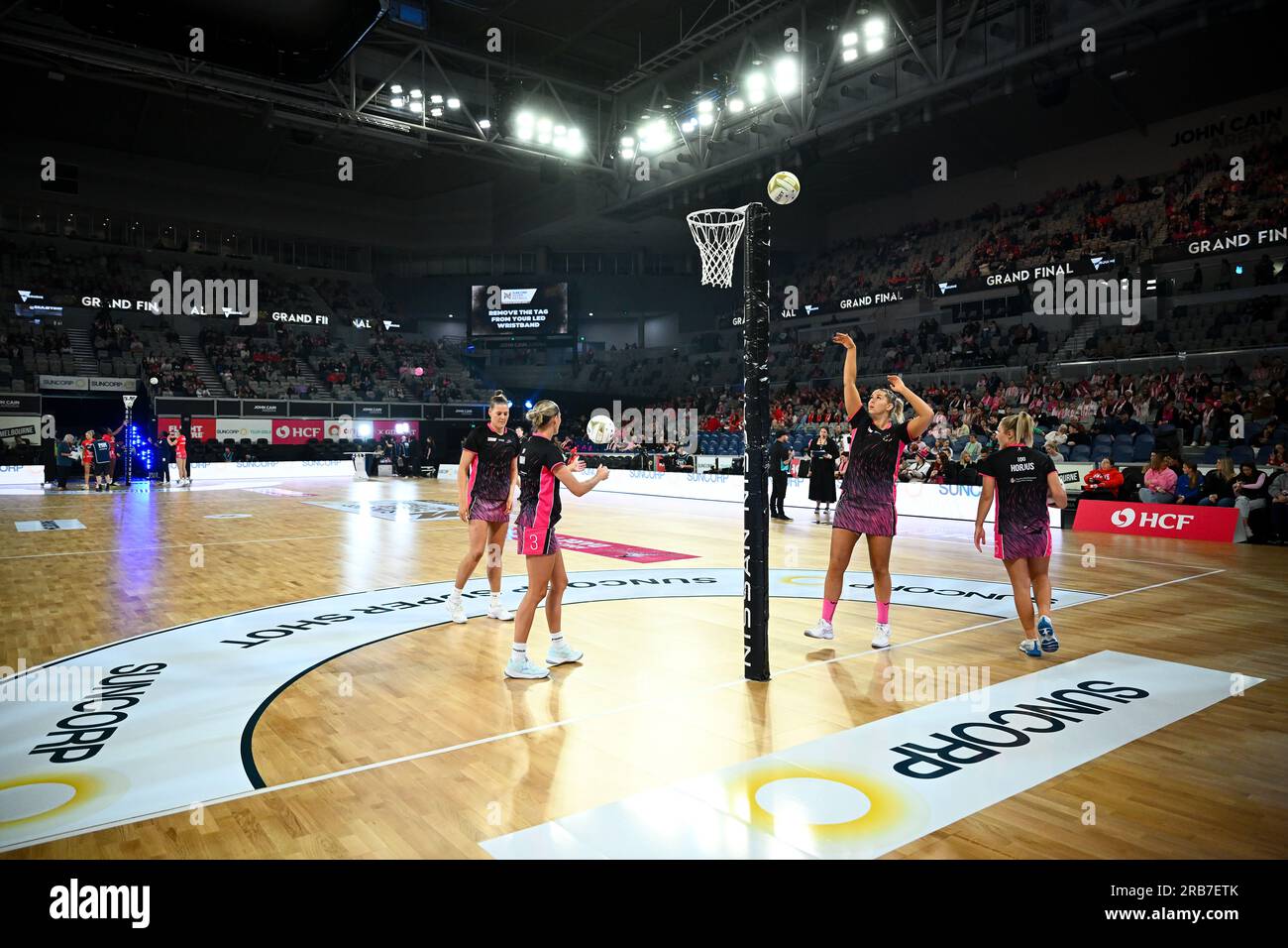 Melbourne, Australia. 08th July, 2023. General view of Thunderbirds ...