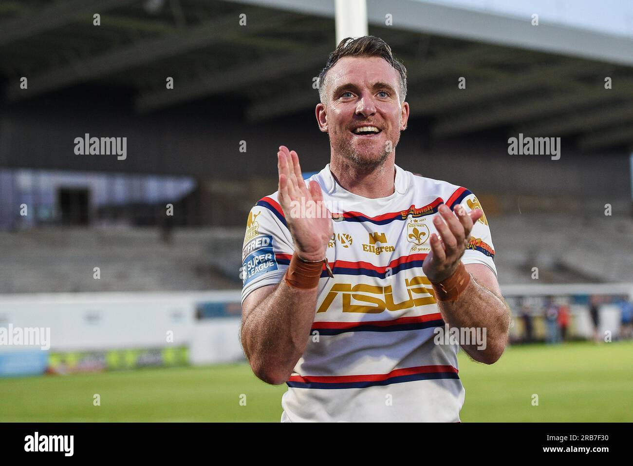 Wakefield, England - 7th July 2023 - Wakefield Trinity's Matty Ashurst ...