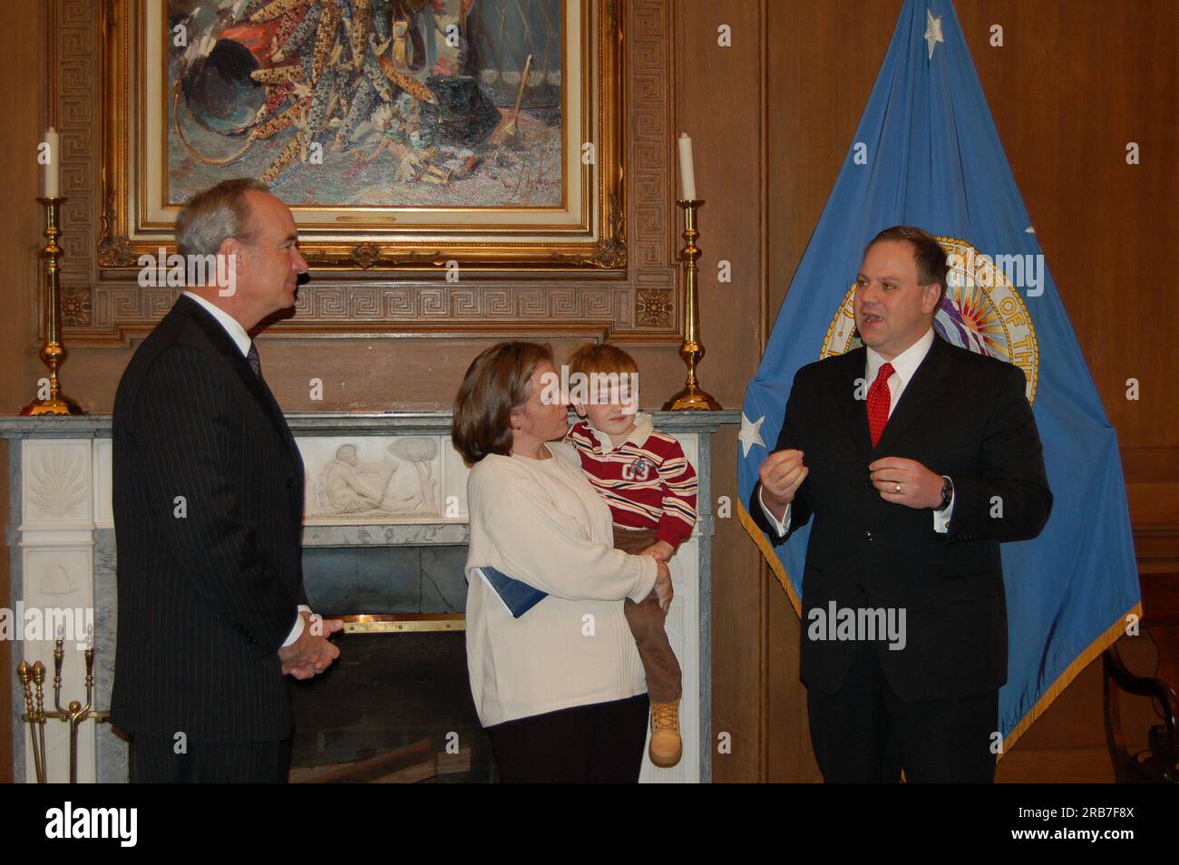 Swearing-in ceremony for Interior Solicitor, David Bernhardt, with ...