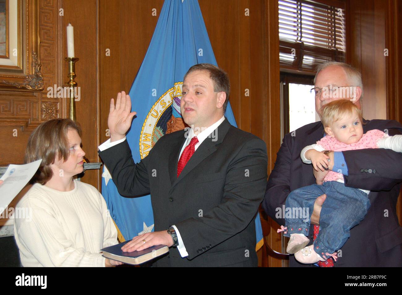 Swearing-in ceremony for Interior Solicitor, David Bernhardt, with ...