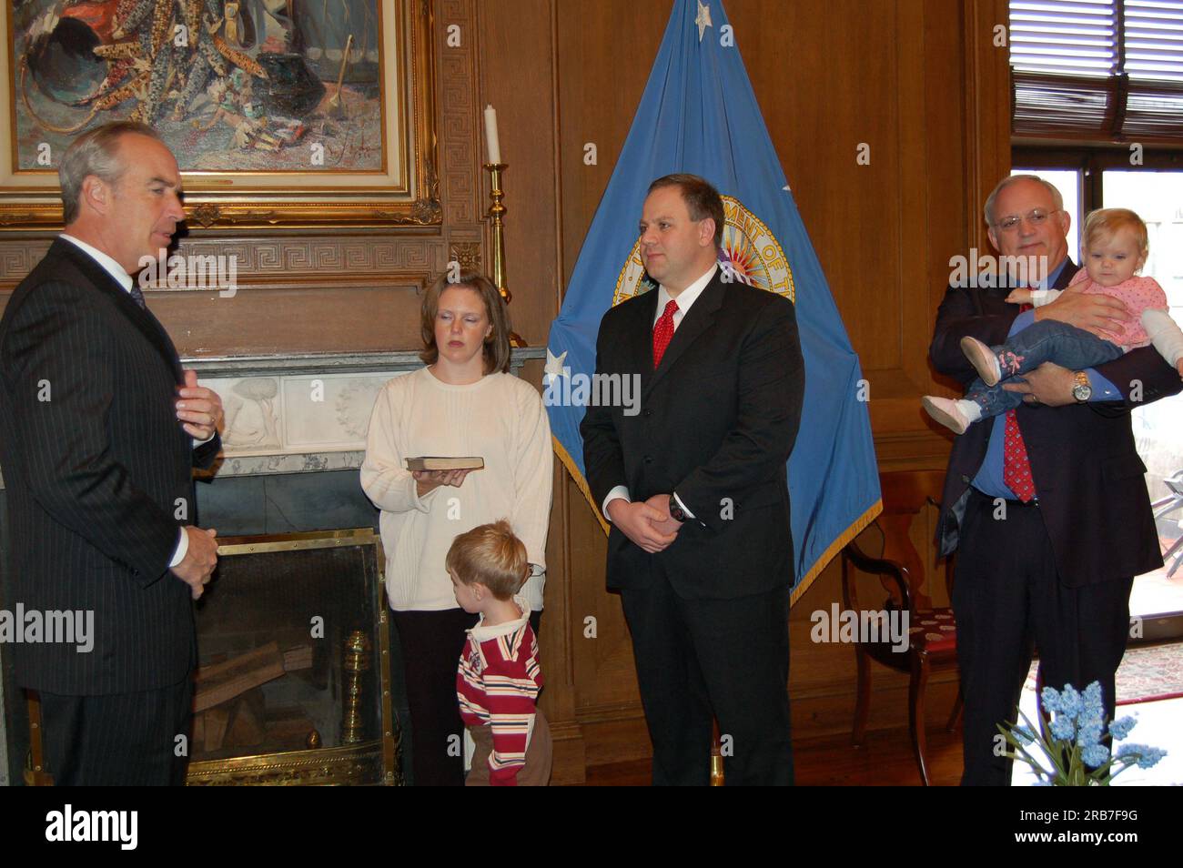 Swearing-in ceremony for Interior Solicitor, David Bernhardt, with ...