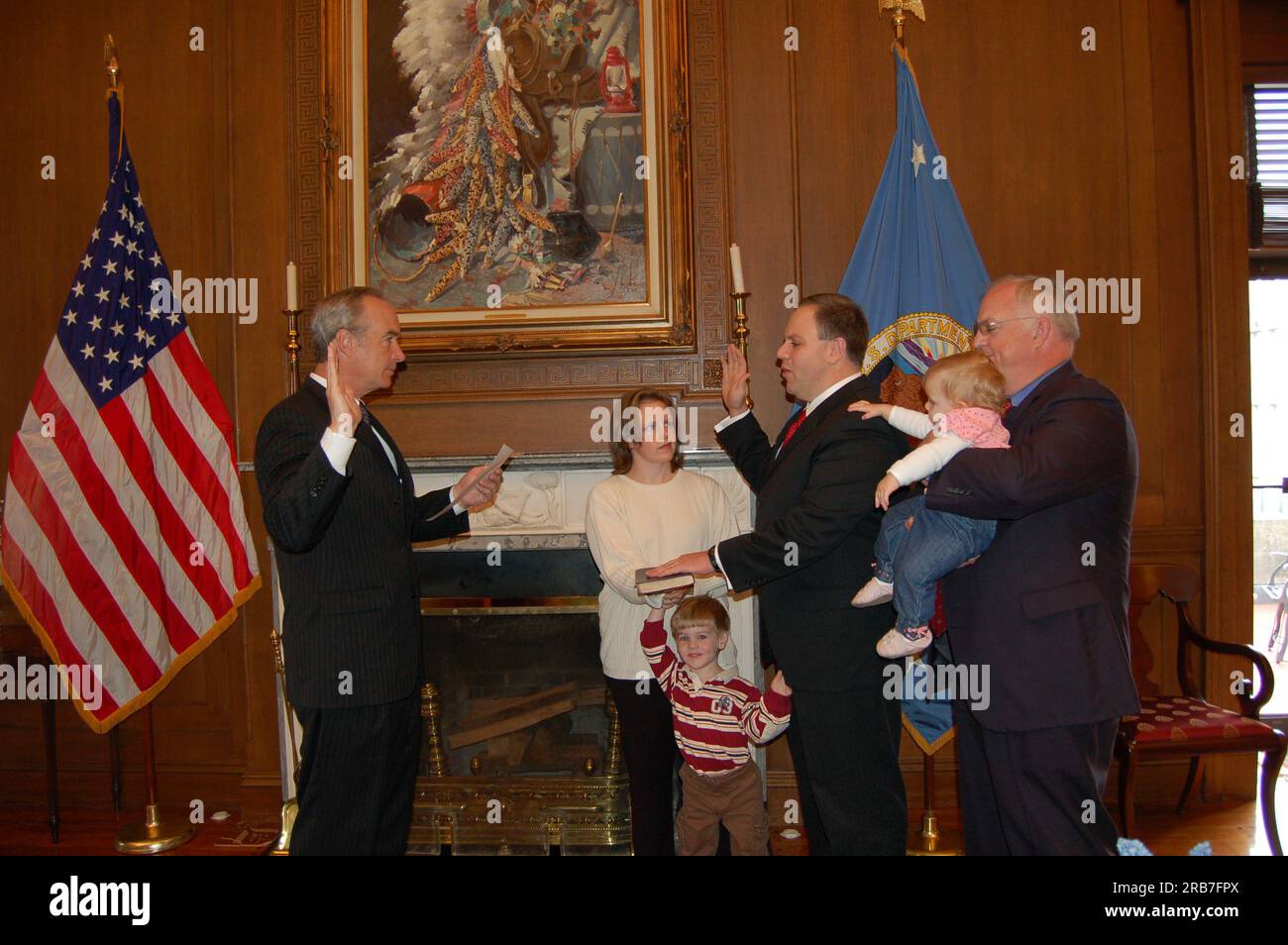 Swearing-in ceremony for Interior Solicitor, David Bernhardt, with ...