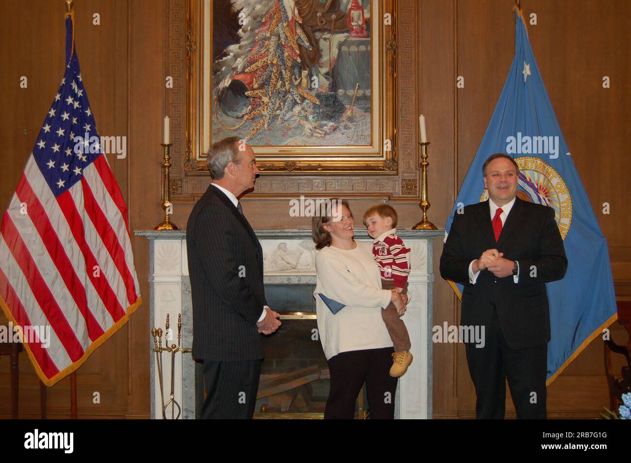 Swearing-in ceremony for Interior Solicitor, David Bernhardt, with ...