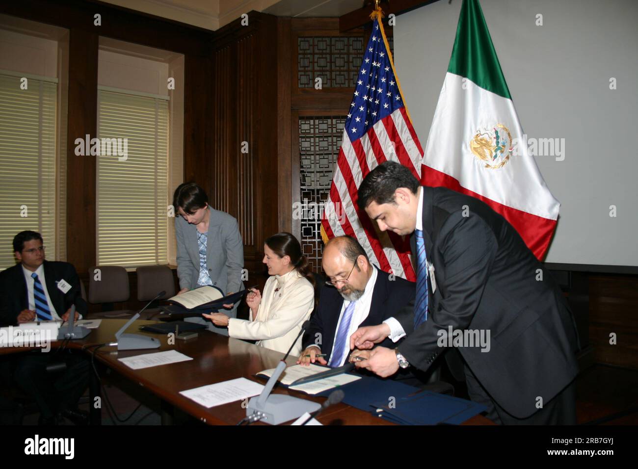 U.S..-Mexico Binational Commission (BNC) agreement signing event at ...