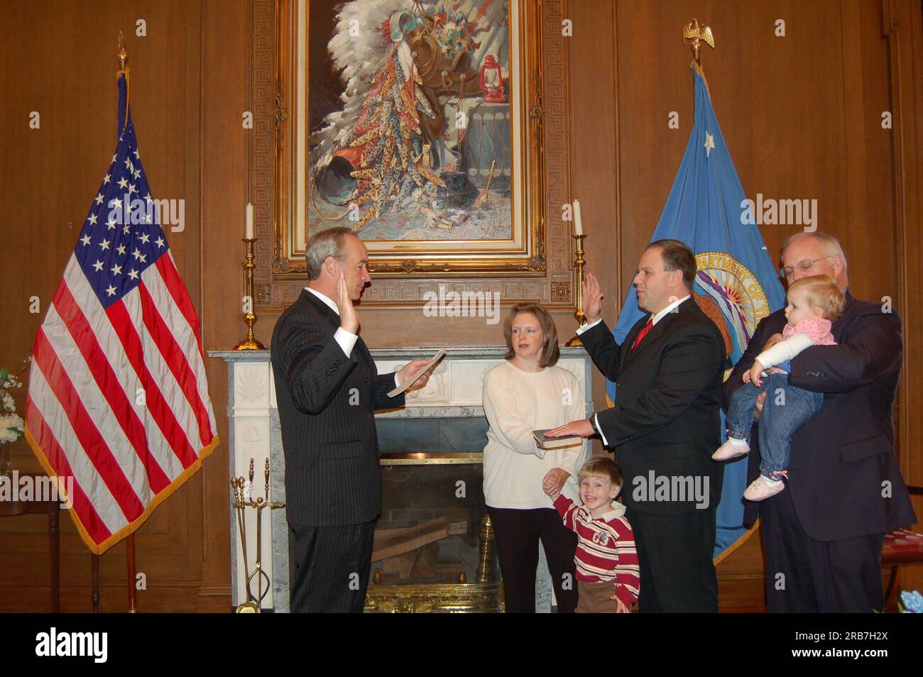 Swearing-in ceremony for Interior Solicitor, David Bernhardt, with ...