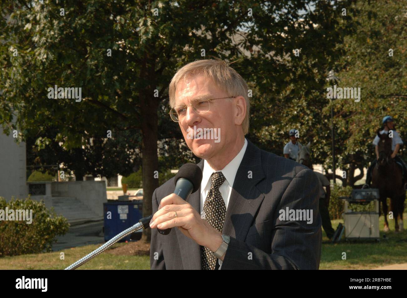 Tree planting ceremony, led by Deputy Assistant Secretary for Budget ...