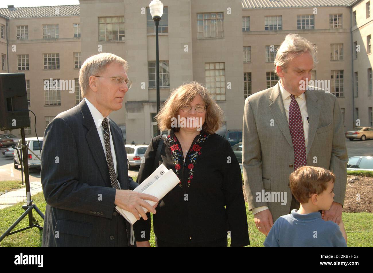 Tree planting ceremony, led by Deputy Assistant Secretary for Budget ...