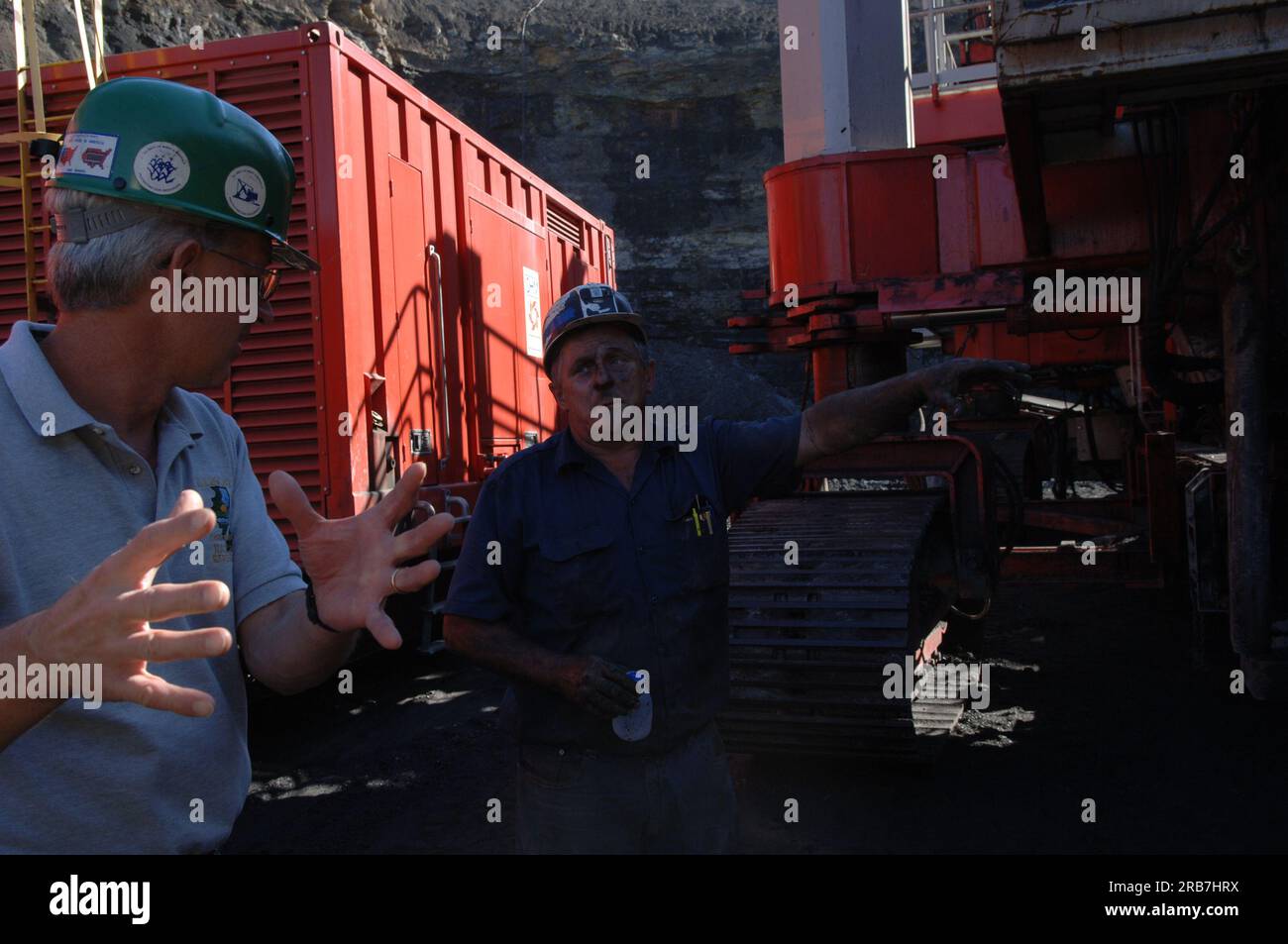 Office of Surface Mining, Reclamation, and Enforcement staff working at ...