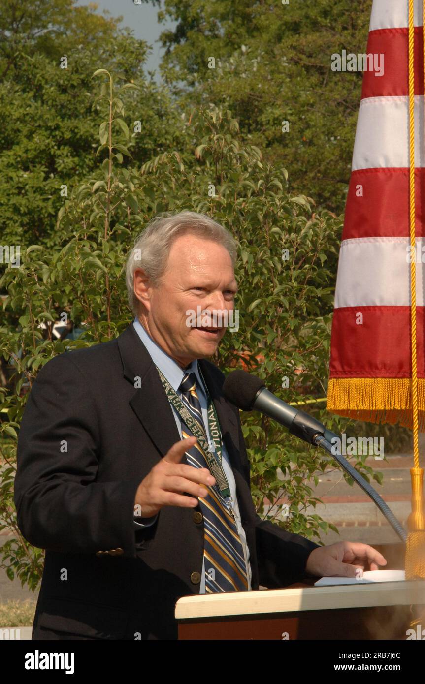 Tree planting ceremony, led by Deputy Assistant Secretary for Budget ...