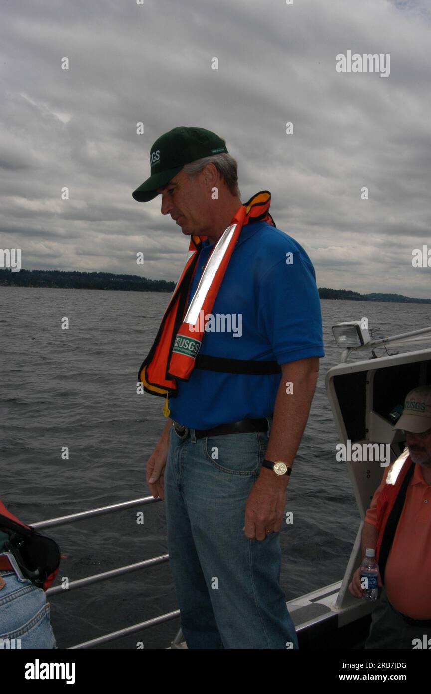 Visit of Secretary Dirk Kempthorne to Puget Sound, Washington, where he ...