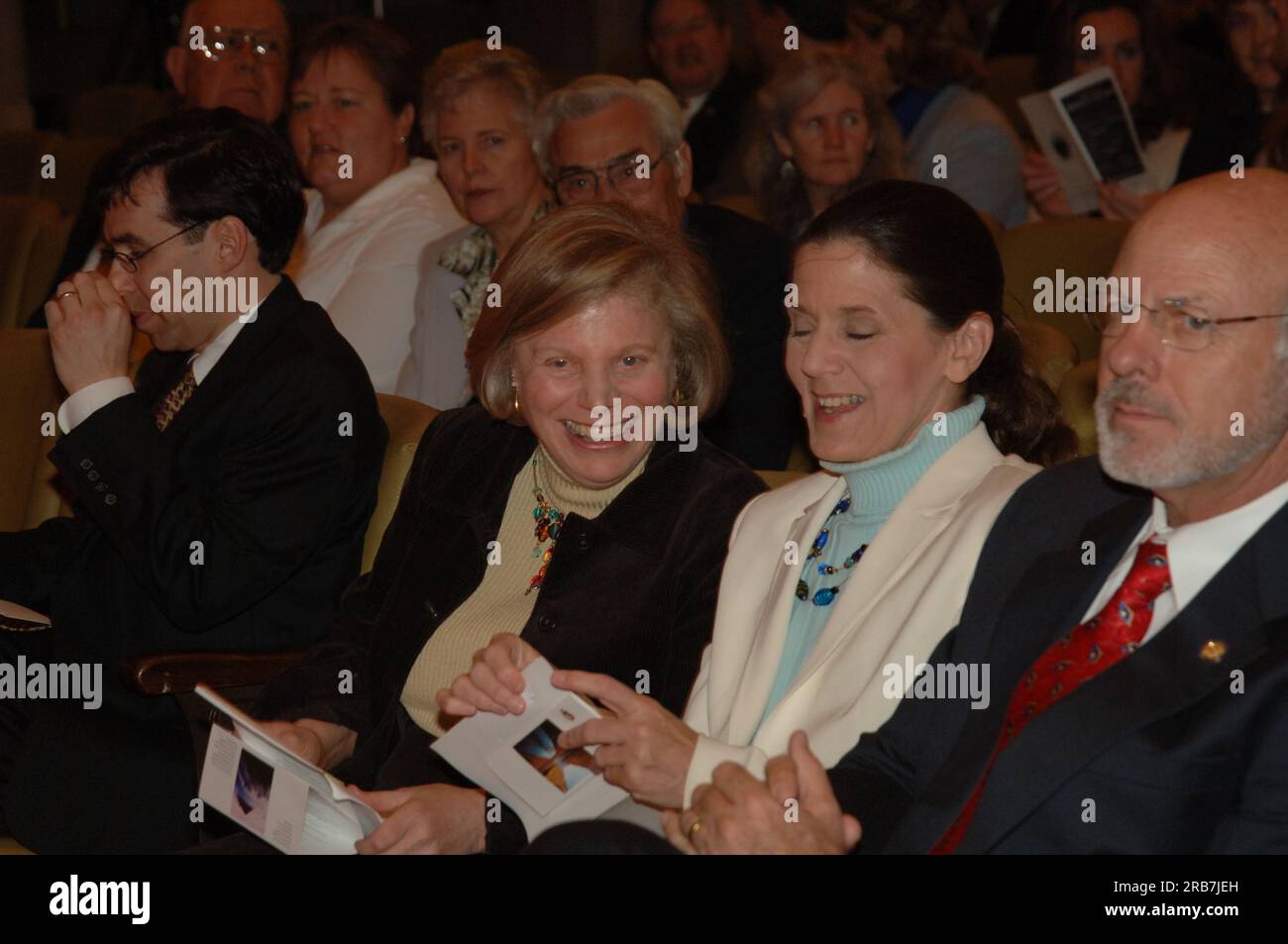 Amy Lamb photography exhibit opening at Main Interior, with Secretary ...