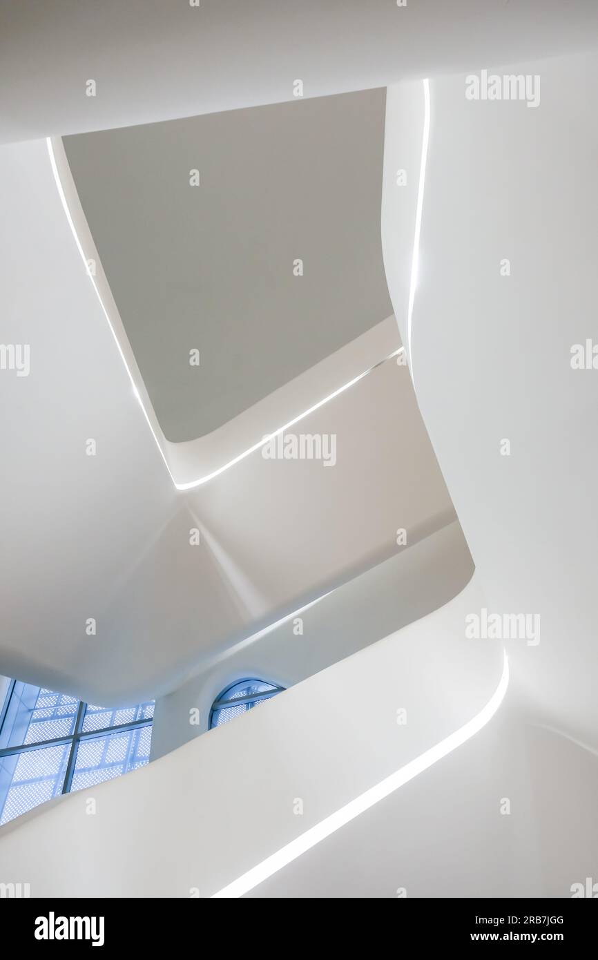Seoul, South Korea - 10 July 2022: Interior view with lighting of ...
