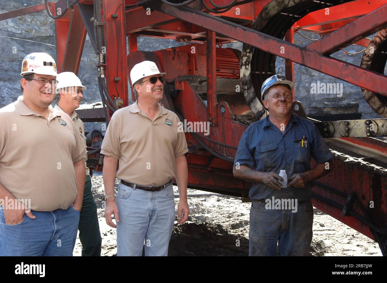 Office of Surface Mining, Reclamation, and Enforcement staff working at ...