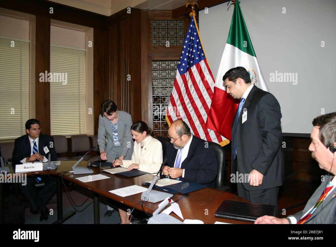 U.S..-Mexico Binational Commission (BNC) agreement signing event at ...