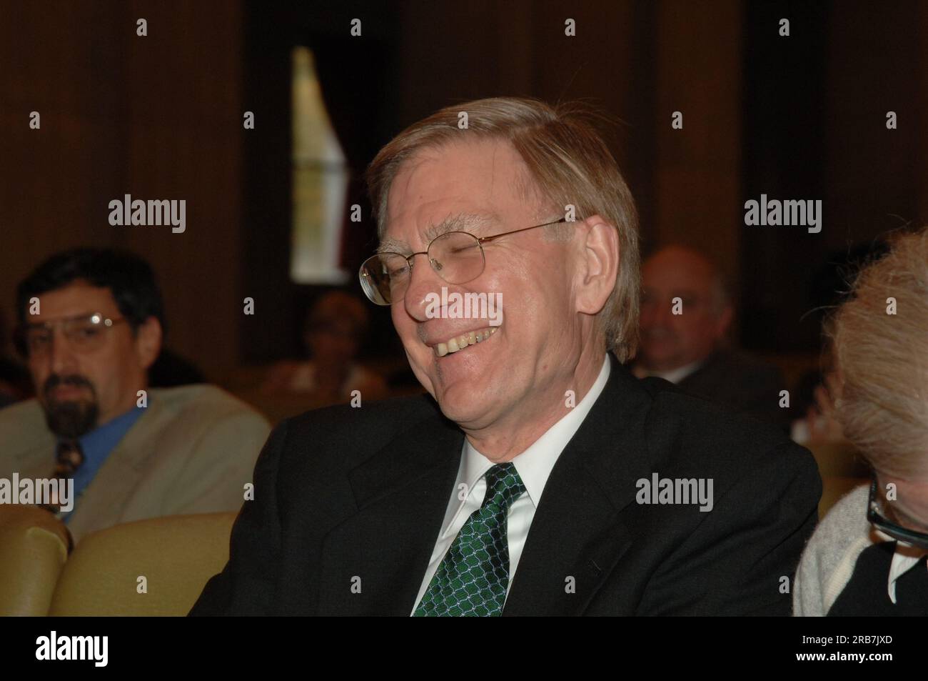 Amy Lamb photography exhibit opening at Main Interior, with Secretary ...