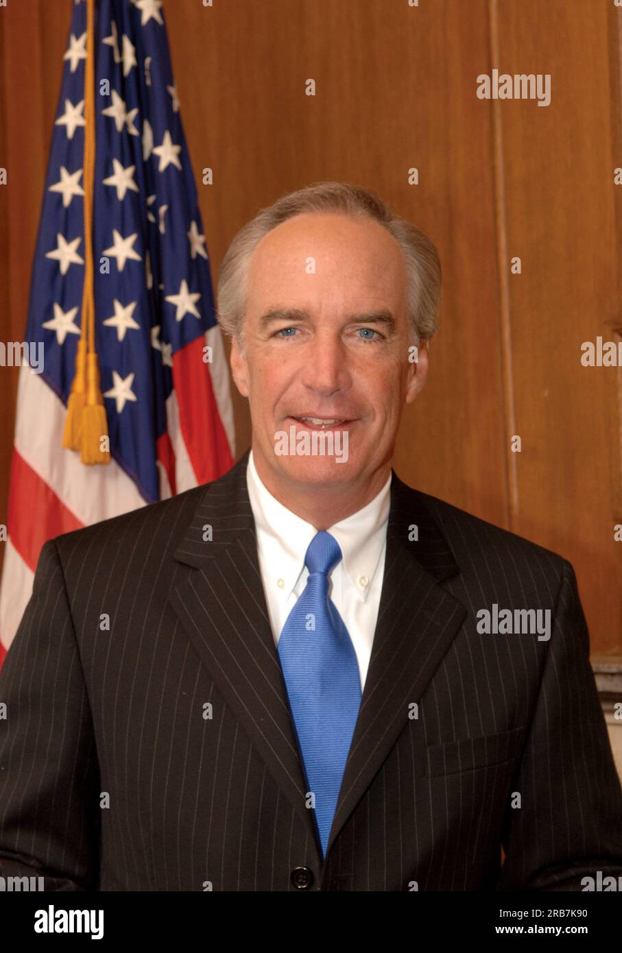 Official portrait of Secretary Dirk Kempthorne Stock Photo - Alamy