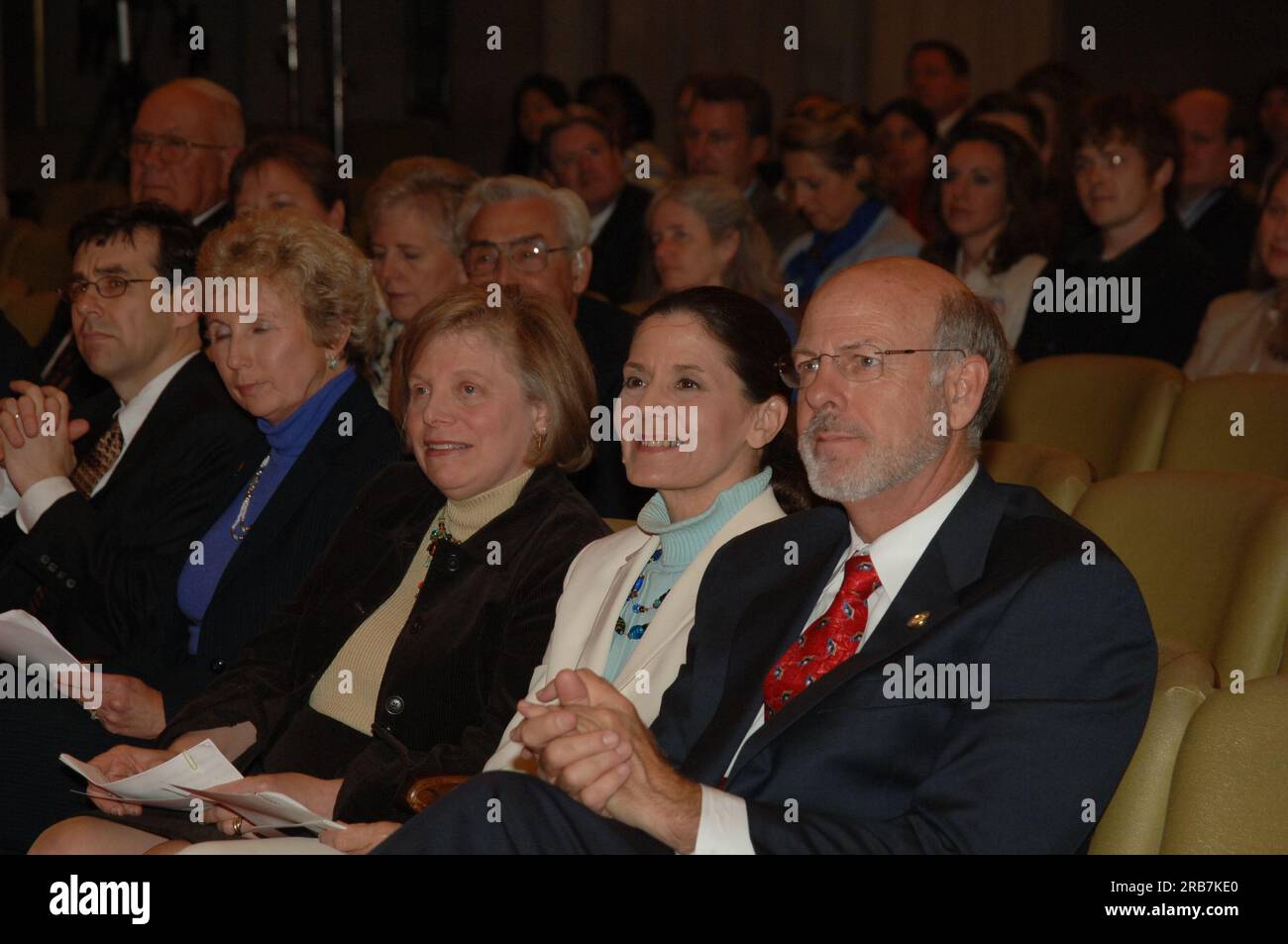 Amy Lamb photography exhibit opening at Main Interior, with Secretary ...