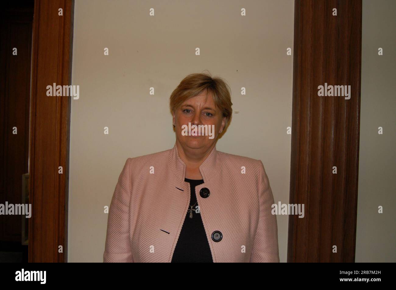 Passport portrait photo of Patricia Kempthorne, wife of Secretary Dirk ...