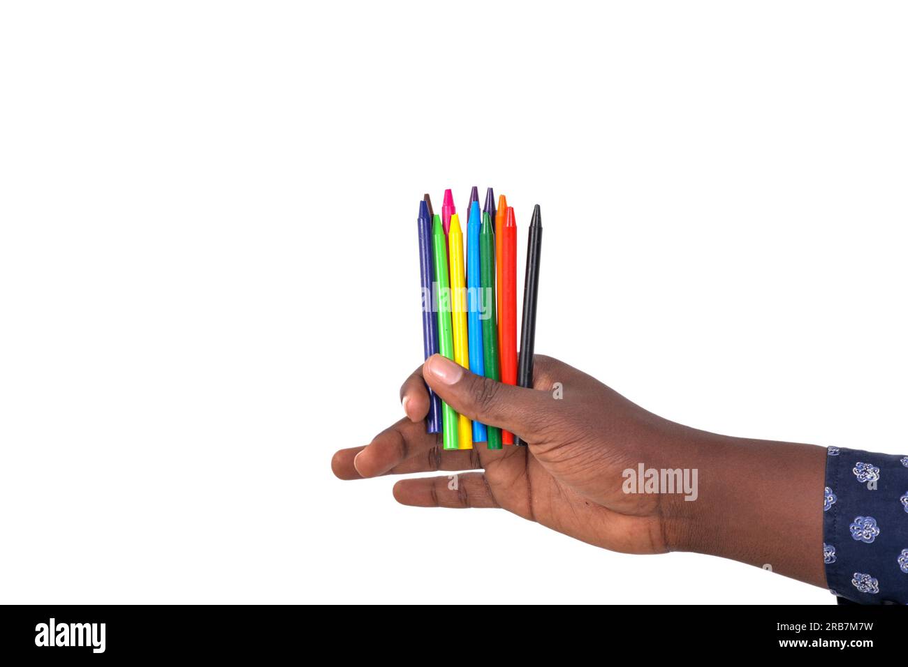 Man hand holding pencil pencils hi-res stock photography and images - Alamy