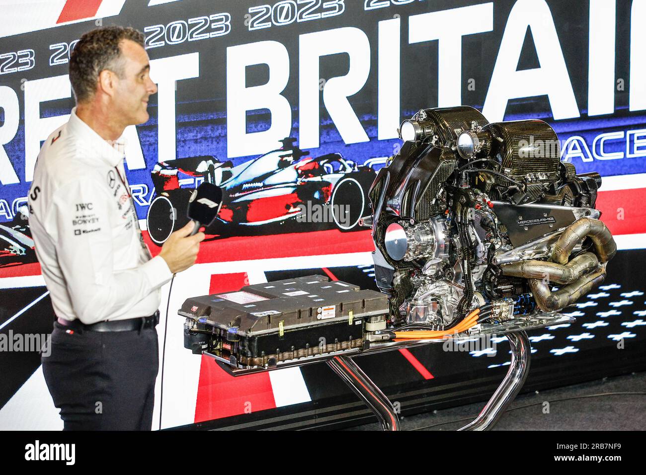 Silverstone, Royaume Uni. 08th July, 2023. Hywel Thomas Managing ...